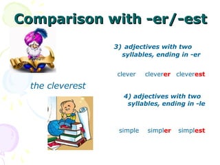 Навчальна презентація з теми ступені порівняння прикметників | PPT