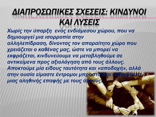 Διάλογος και διαπροσωπικές σχέσεις | PPTX