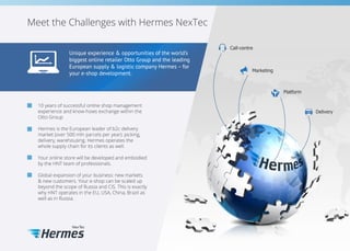 Hermes NexTec E-Commerce Servicies | PDF
