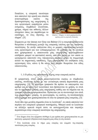 εταιρική εικόνα ως σύνθετη διαδικασία, απόδειξης και τοποθέτησης ...