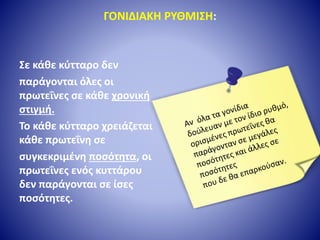γονιδιακη ρυθμιση | PPTX