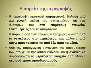 Περιγραφή και Αφήγηση | PPSX