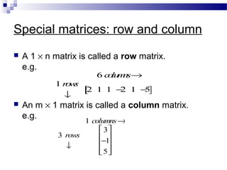 systems of linear equations & matrices | PPT