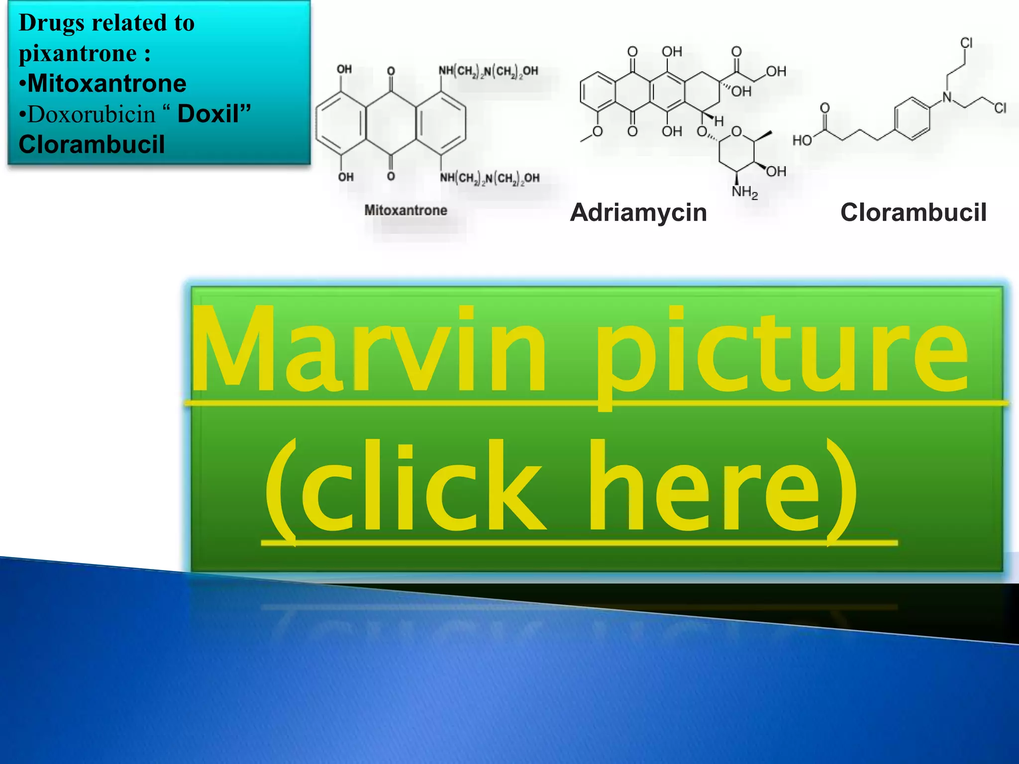 pixantrone abstract chemical data by tanta pharmcist | PPT
