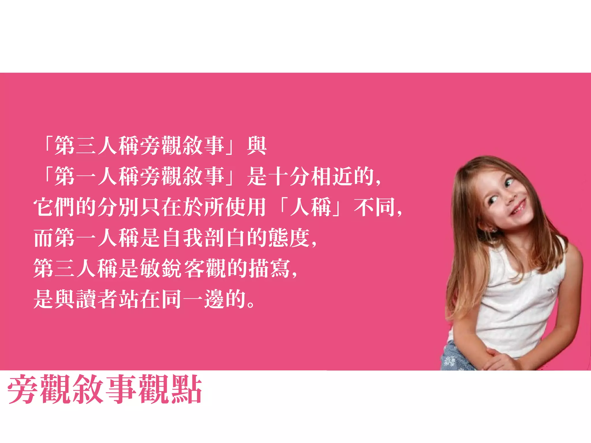 敘事觀點的應用 | PPT