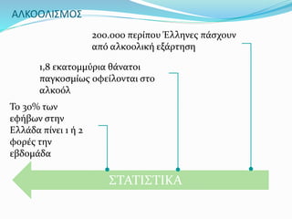 Αλκοολισμός & εργασία | PPTX