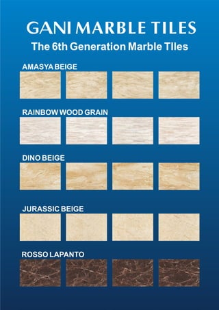 Gani Marble Tiles | PDF