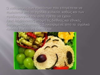 η διατροφή των μαθητών στο σχολείο | PPT