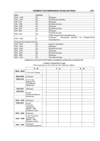 Σκοπός - Πρόγραμμα ΖΕΠ | PDF