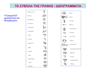 ΓΡΑΦΗ ΓΡΑΜΜΙΚΗ Β΄ | PPT
