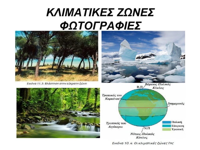Κλιματικές ζώνες του πλανήτη | PPT