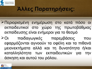 Η συμβουλευτική παρέμβαση στην σχολική μονάδα: οφέλη και μειονεκτήματα ...