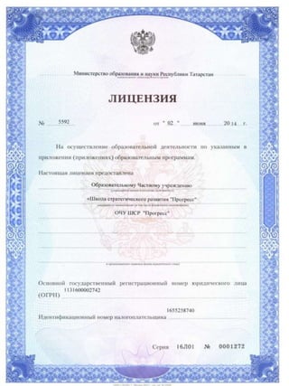 лицензия | PDF