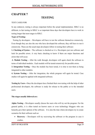 social networking site | DOC