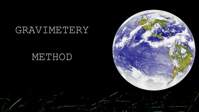 Geophysics. GRAVIMETERY METHOD | PPTX