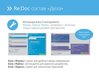 ReDoc - Единое деловое пространство | PPTX