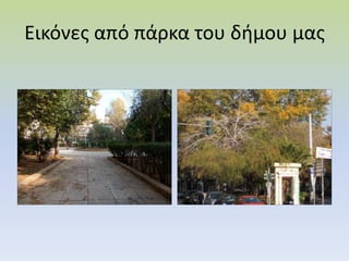 περιηγηση στη γειτονια μου του χθες και του σημερα | PPT