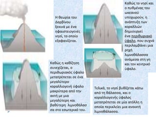 κοραλλιογενής ύφαλος | PPTX