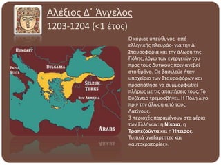 ΔΥΝΑΣΤΕΙΑ ΚΟΜΝΗΝΩΝ & ΑΓΓΕΛΩΝ | PPT