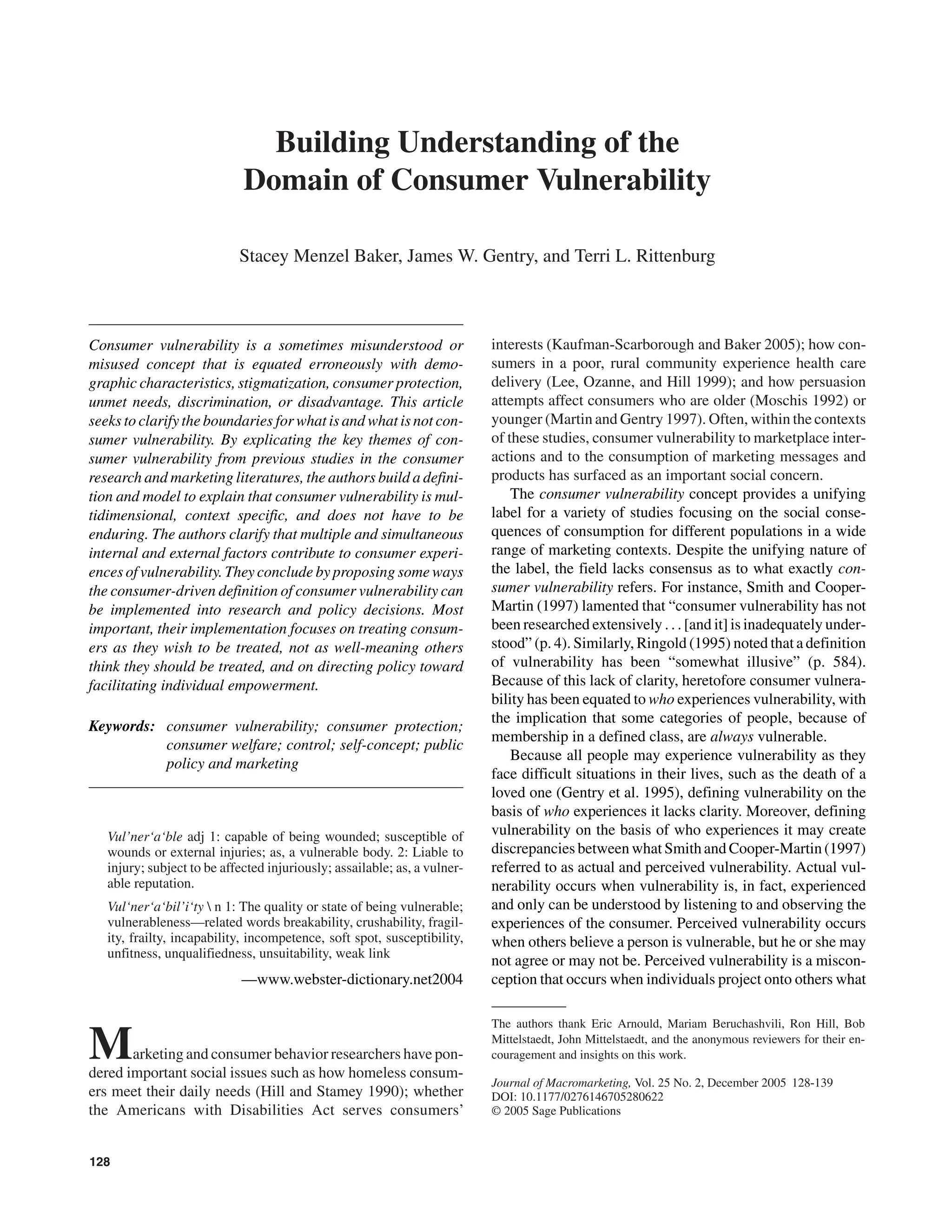 Building understanding of the domain of consumer | PDF
