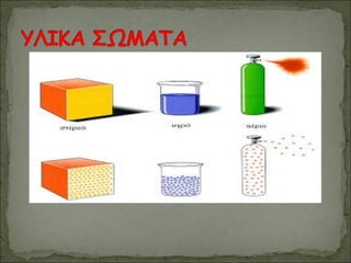 ΥΛΙΚΑ ΣΩΜΑΤΑ-ΦΥΣΙΚΗ Ε΄ΤΑΞΗΣ | PPT
