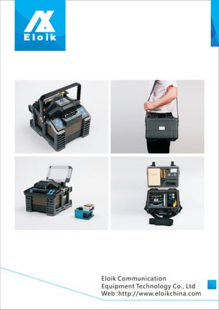 Introduction of China Well-known Eloik fusion splicer ALK-88 | PDF