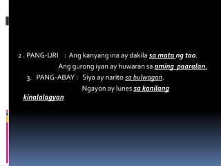 Palabuuan ng Pangungusap | PPTX