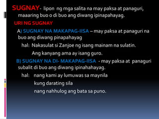 Palabuuan ng Pangungusap | PPTX