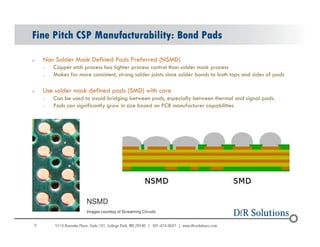 .3mm CSP and LFCSP Reliability | PPT