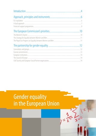 Gender equality in the European Union | PDF