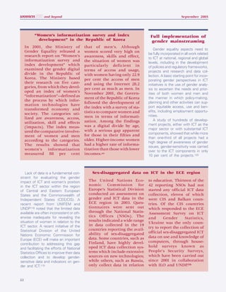 Gender equality and empowerment of women through ICT | PDF