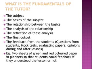 Basics and fundementals | PPTX
