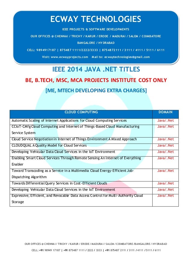 2014 Ieee Project Net Based Cloud Computing 