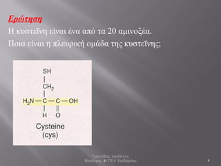 πρωτεϊνες αμινοξέα | PPT