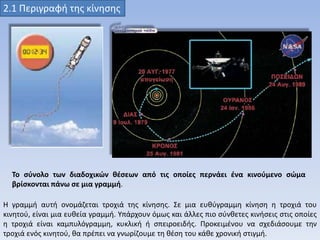 κινησεισ και μεση ταχυτητα | PPTX