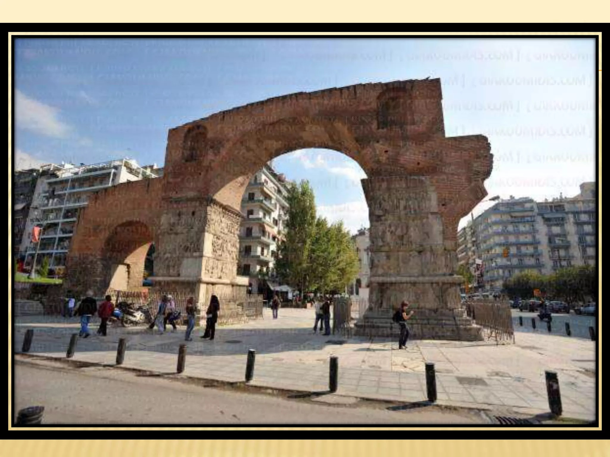 η αψίδα του Γαλέριου | PPTX