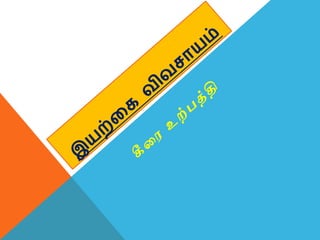 இயற்கை விவசாயம் | PPTX