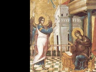 ο ευαγγελισμός της θεοτόκου | PPTX