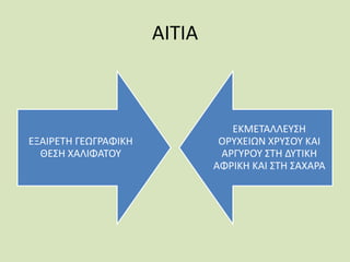To εμπόριο και ο πολιτισμός του Ισλάμ | PPTX