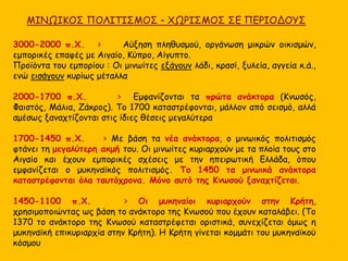 Μινωϊκός πολιτισμός | PPTX