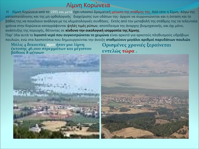 οι λίμνες μας | PPT