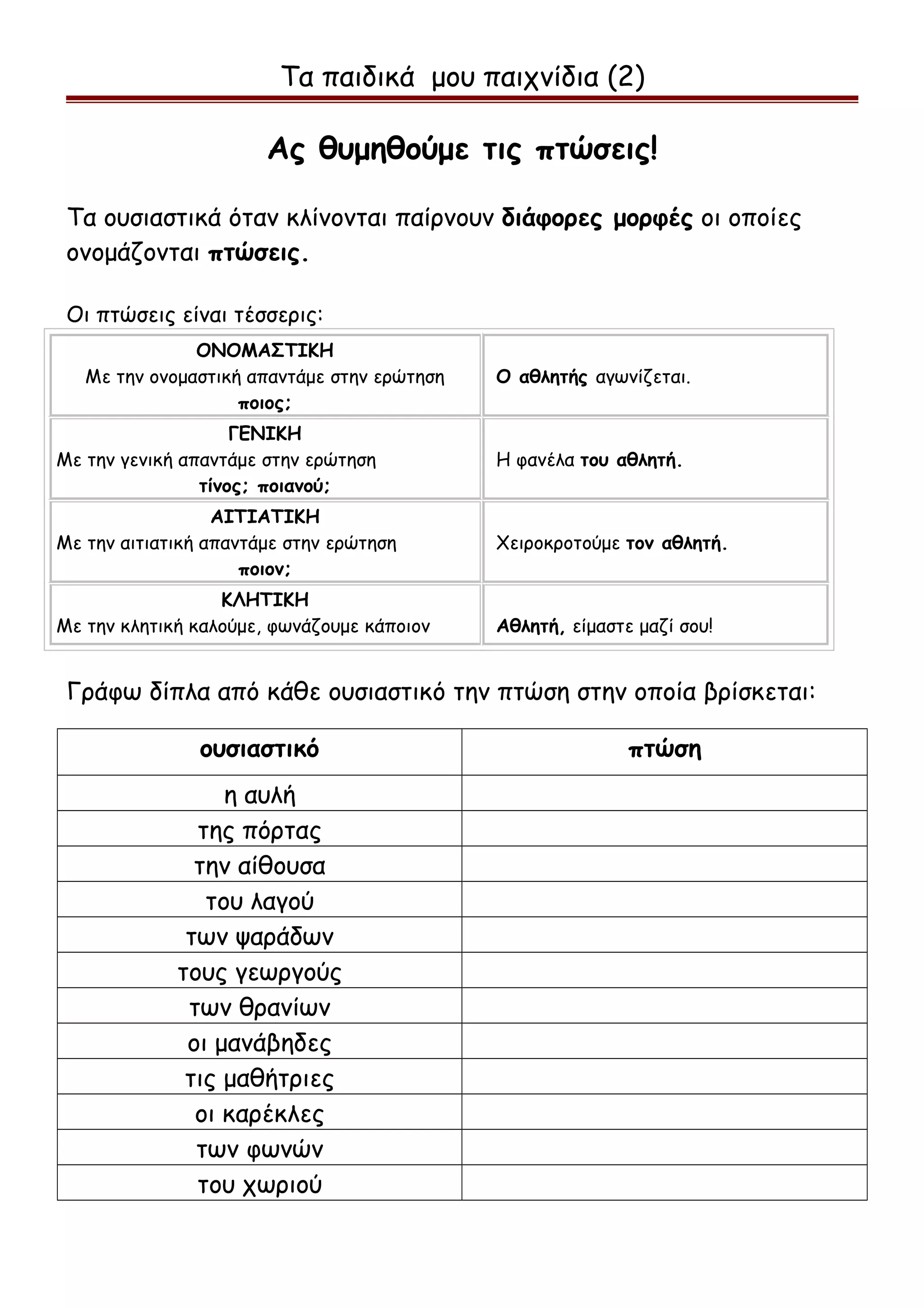Τα παιδικά μου παιχνίδια | DOC
