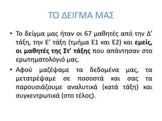 ENOTHTA 10 Ατυχήματα - Η έρευνά μας | PPT