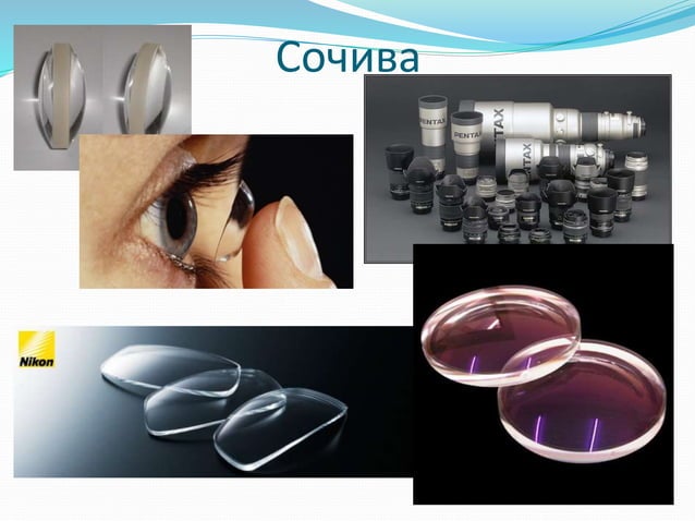 Prelamanje svetlosti kroz prizmu i sočiva | PPTX