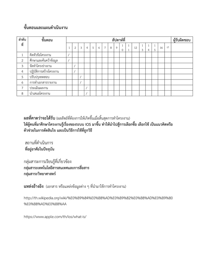 แบบเสนอโครงร างโครงงานคอมพ วเตอร_ | PDF