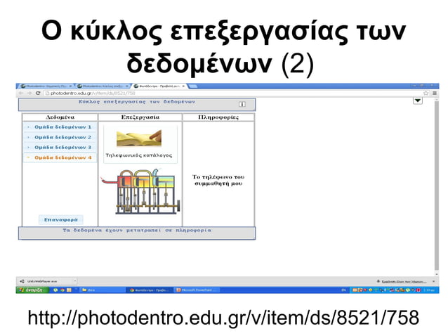 Πορεία Μαθήματος "Εφαρμογές Πληροφορικής - Υπολογιστών", Α' ΕΠΑ.Λ. | PPT