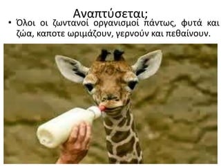 έμβια άβια | PPTX