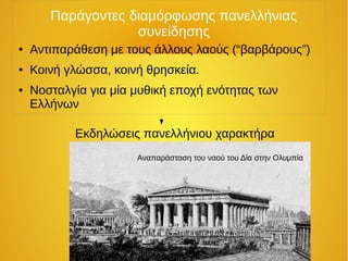 Α ΓΥΜΝΑΣΙΟΥ ΜΑΘΗΜΑ 12 ΟΙ ΠΑΝΕΛΛΗΝΙΟΙ ΔΕΣΜΟΙ | ODP