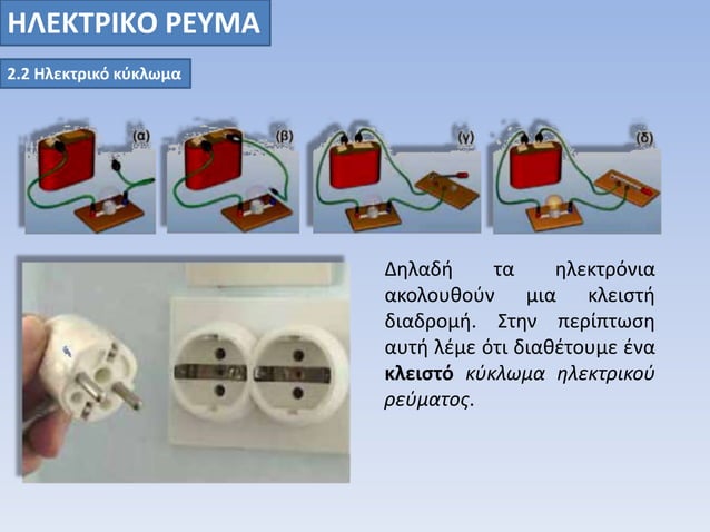 ηλεκτρικο κυκλωμα | PPTX