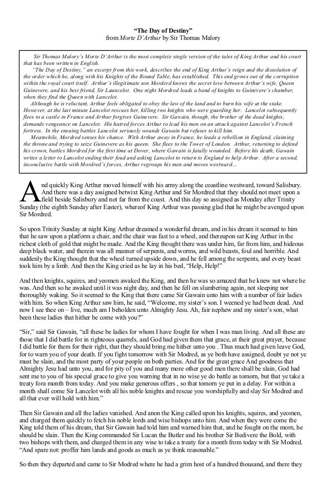 English2.11(the day of destiny malory)